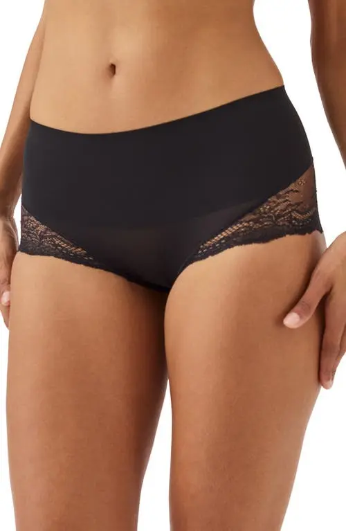 Spanx Spanxsmooth™ Undie-tectable Lace Hi-hipster Panties - Very Black