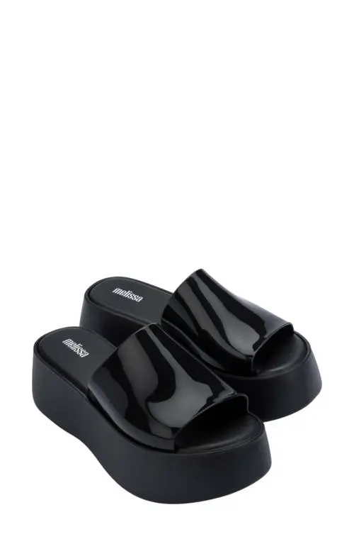 Melissa Becky Platform Sandal - Black