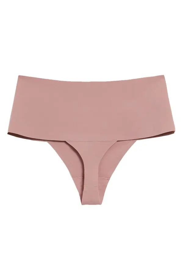 Spanx Spanxsmooth™ Undie-tectable Thong - Plum Petal