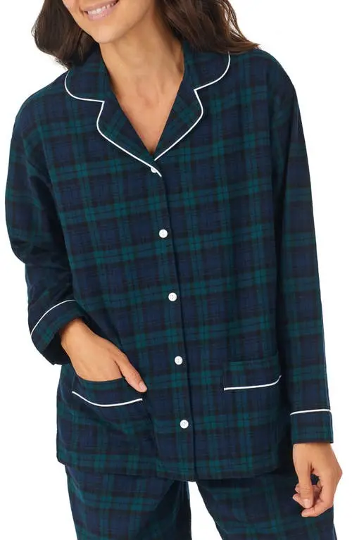 LANZ OF SALZBURG Pajamas - Dk Blue Plaid