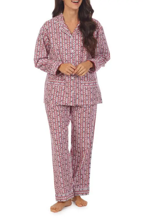 LANZ OF SALZBURG Pajamas - Red Print
