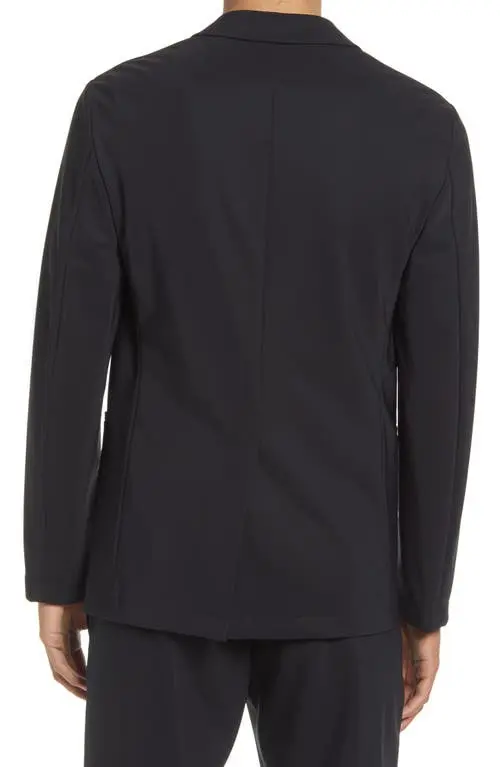 Theory Clinton Precision Ponte Knit Blazer - Blk