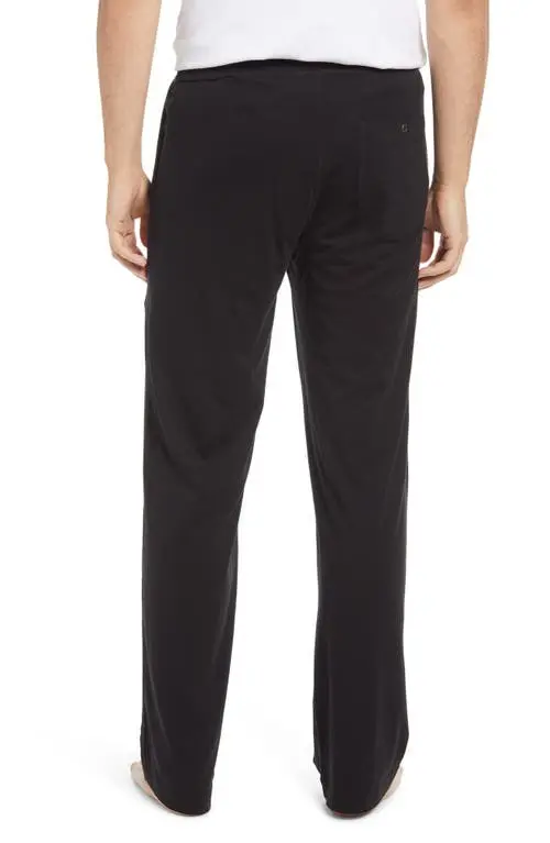 Daniel Buchler Peruvian Pima Cotton Lounge Pants - Black
