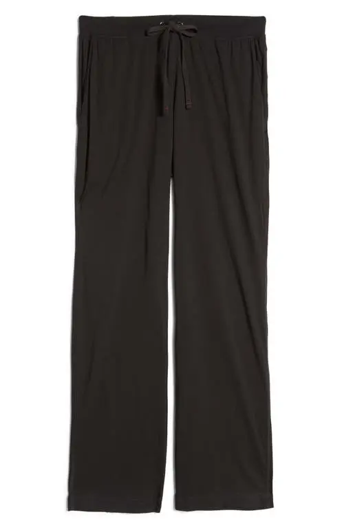 Daniel Buchler Peruvian Pima Cotton Lounge Pants - Black