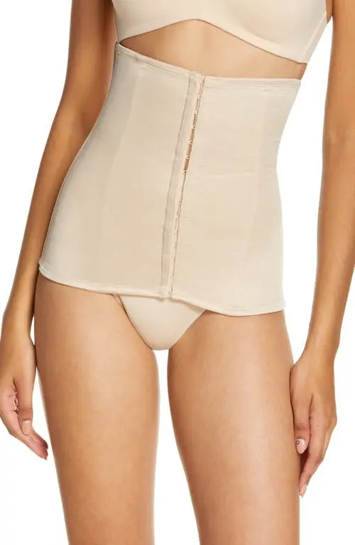 MIRACLESUIT® Inches Off Waist Cincher - Warm Beige