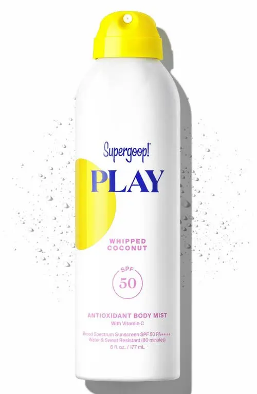 Supergoop!® Play Antioxidant Body Mist Spf 50 Sunscreen - Whipped Coconut