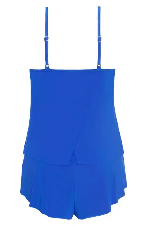 Magicsuit Mila One-piece Romper Swimsuit - Sapphire