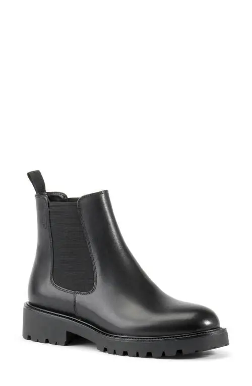 VAGABOND SHOEMAKERS Kenova Lug Chelsea Boot - Black Leather