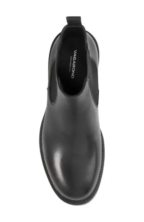 VAGABOND SHOEMAKERS Kenova Lug Chelsea Boot - Black Leather