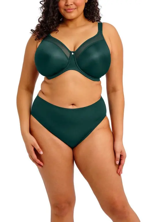 Elomi Smooth Underwire Bra - Deep Emerald
