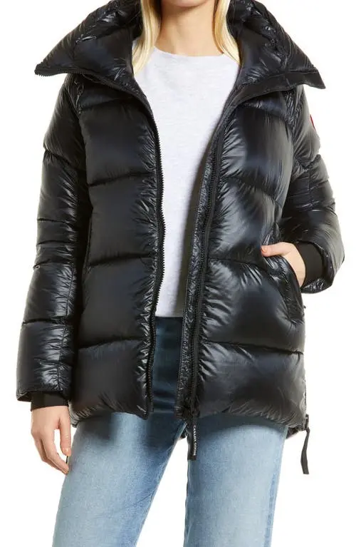 Canada Goose Cypress Packable Down Puffer Jacket - Black