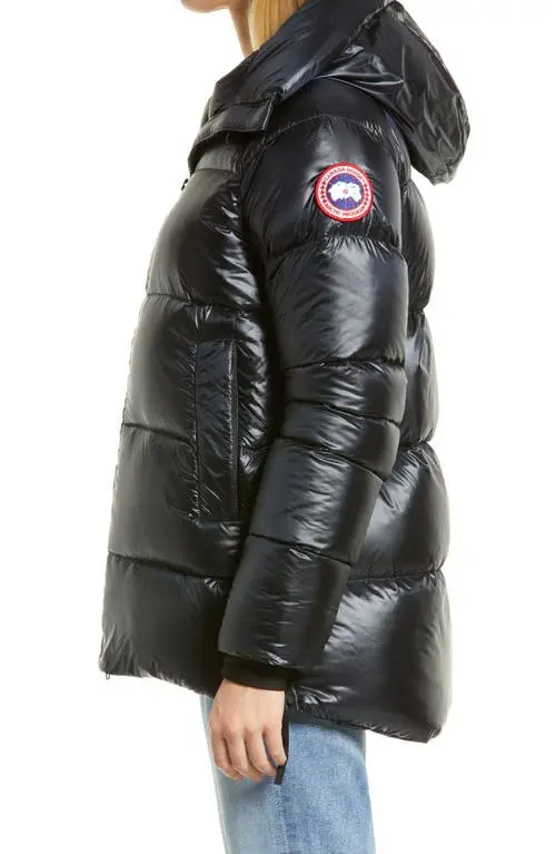 Canada Goose Cypress Packable Down Puffer Jacket - Black