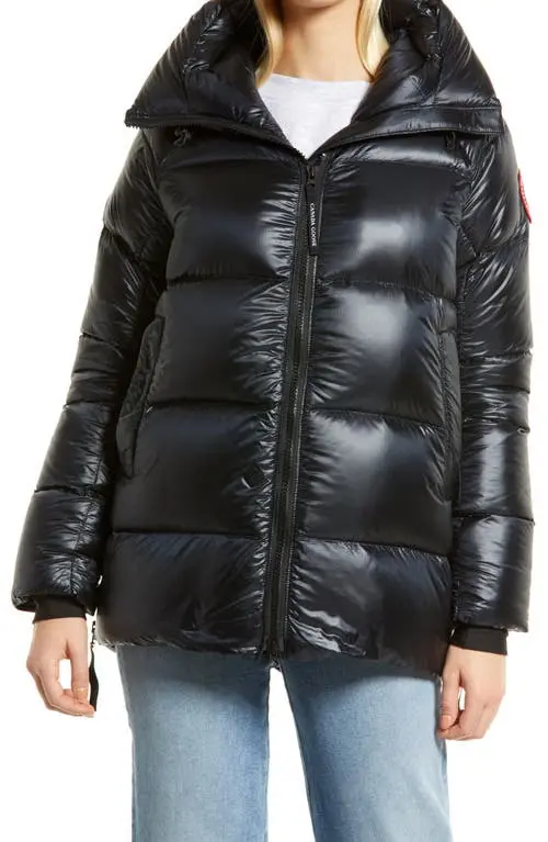 Canada Goose Cypress Packable Down Puffer Jacket - Black