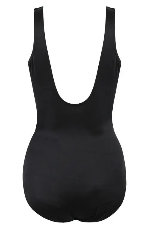 Miraclesuit Rock Solid Revele One-piece Swimsuit - Black