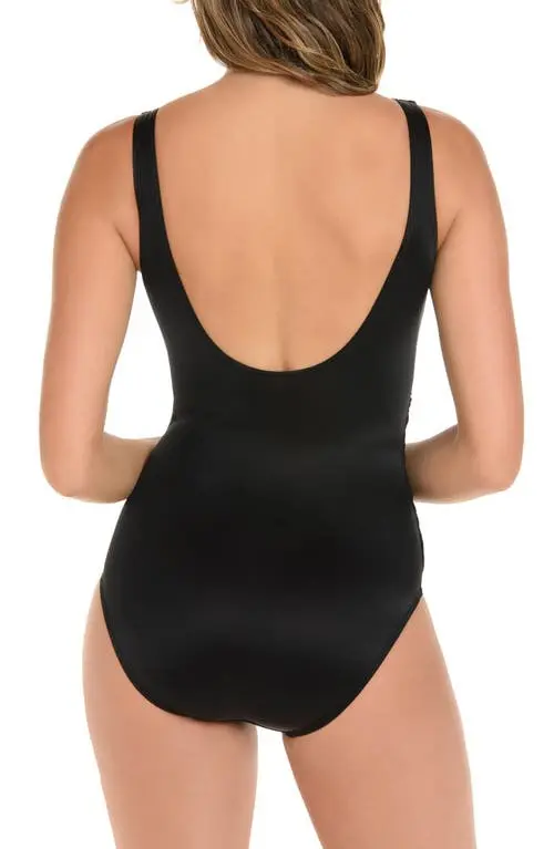 Miraclesuit Rock Solid Revele One-piece Swimsuit - Black