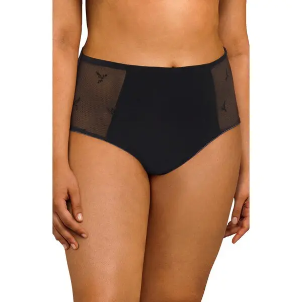 Chantelle Every Curve High Waist Briefs - Black
