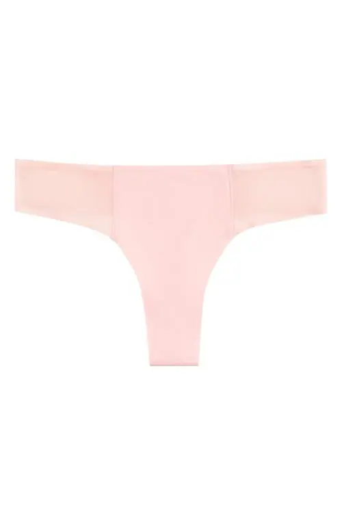 Uwila Warrior Soft Seamless Thong With Mesh - Rose Quartz