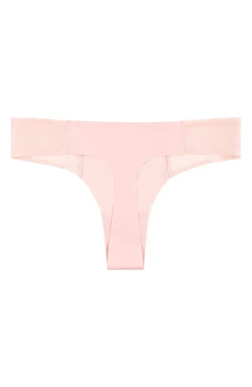Uwila Warrior Soft Seamless Thong With Mesh - Rose Quartz