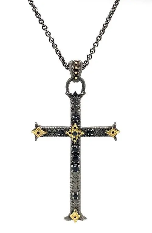 Armenta Romero Crivellie Cross Pendant Necklace - Silver