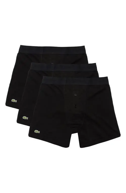 Lacoste 3-pack Essential Cotton Boxer Briefs