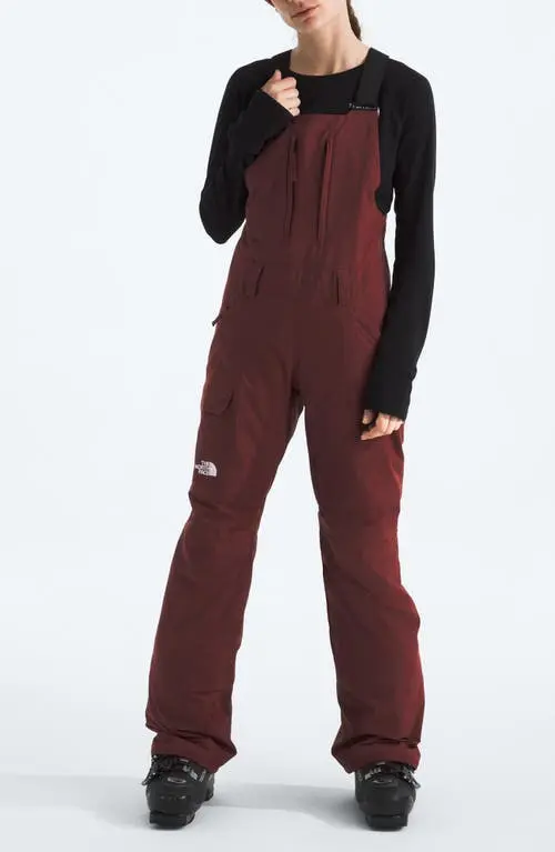The North Face Freedom Insulated Waterproof Snow Bib Overalls - Sumac