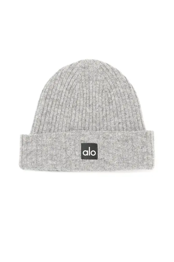 Alo Yoga Cashmere Beanie - Dove Grey Heather