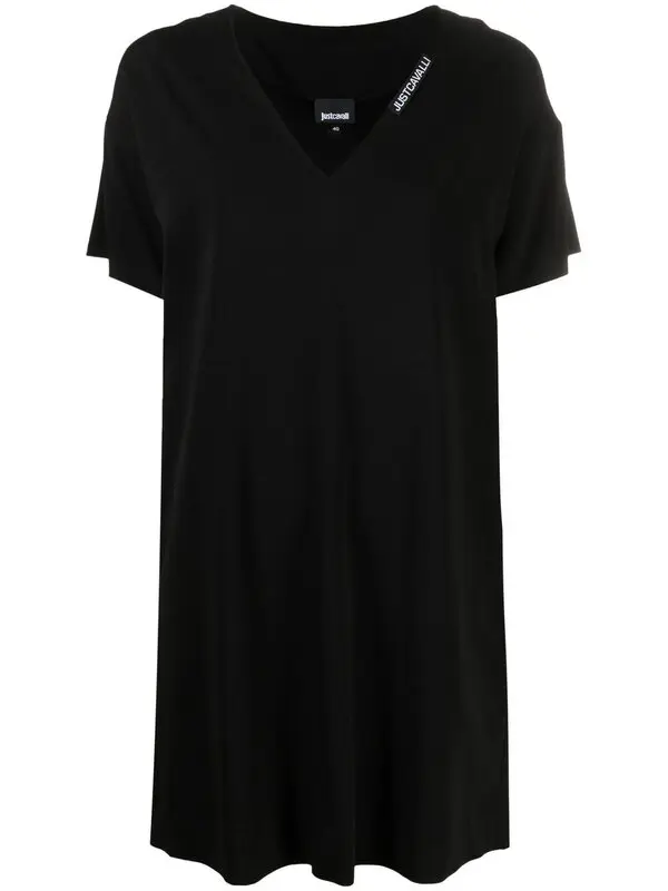 Just Cavalli V-neck Dress