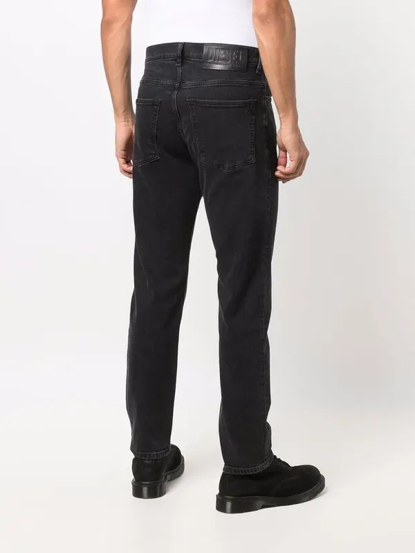 DIESEL® D-fining Tapered Denim Jeans - Black