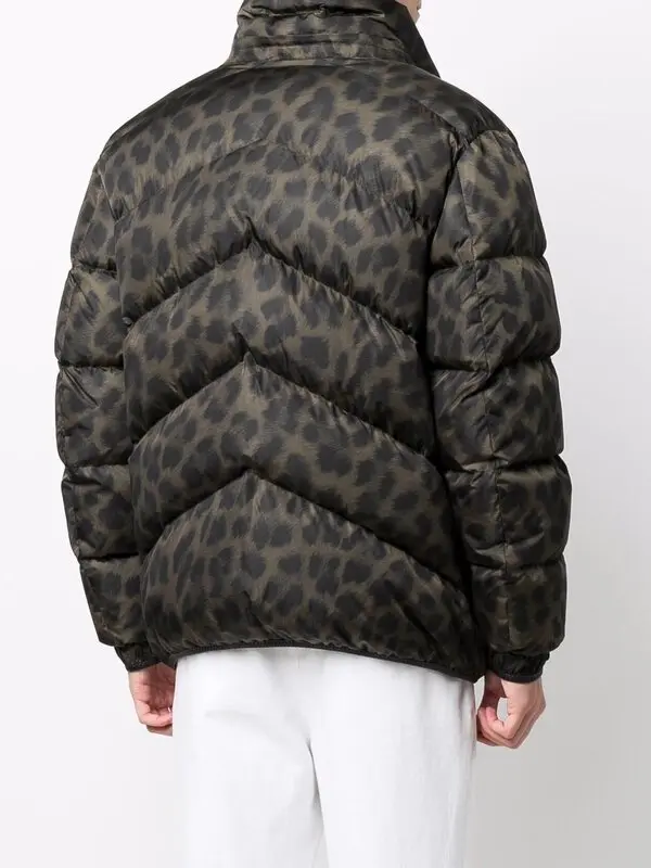 TOM FORD Leopard Print Padded Jacket