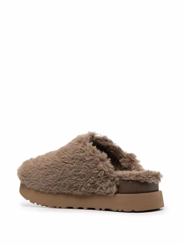 UGG Platform Shearling Slippers
