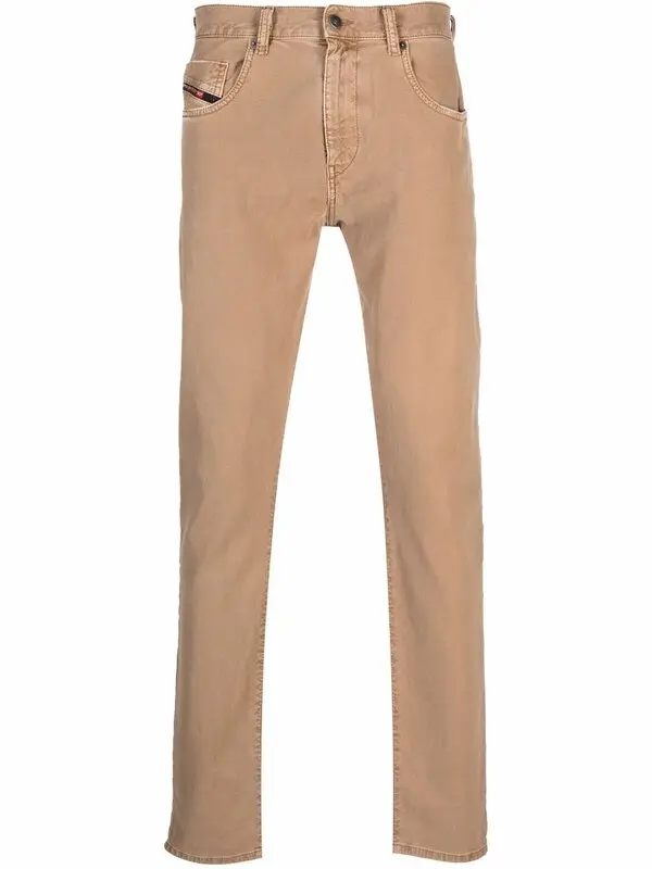 DIESEL® D-strukt Joggjeans Straight-leg Trousers - Neutrals