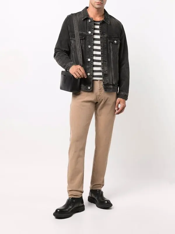 DIESEL® D-strukt Joggjeans Straight-leg Trousers - Neutrals