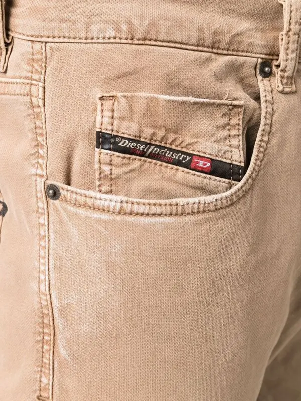 DIESEL® D-strukt Joggjeans Straight-leg Trousers - Neutrals