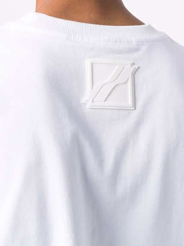 We11Done Graphic Logo-print Cotton T-shirt
