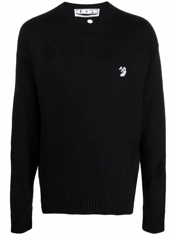 Off-White Cut-out Circle Jumper