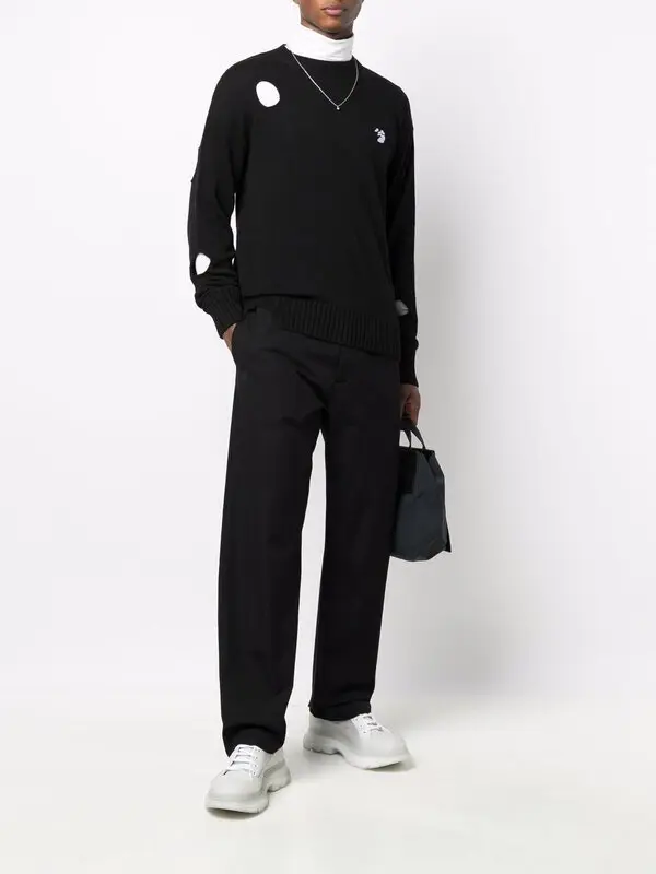 Off-White Cut-out Circle Jumper