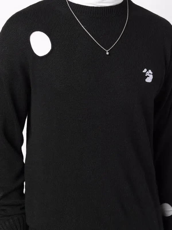 Off-White Cut-out Circle Jumper