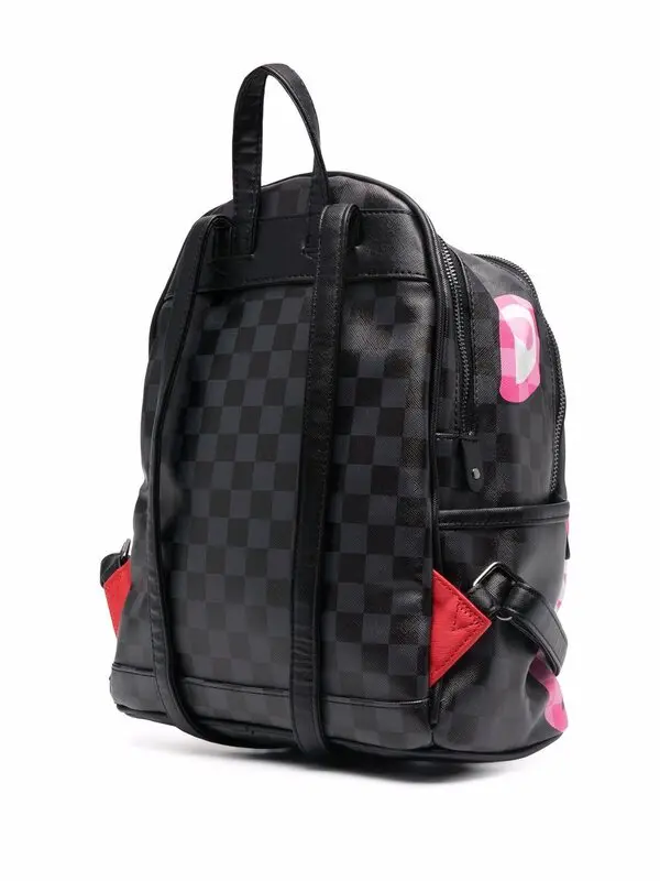 SPRAYGROUND Sharks In Candy Faux-leather Backpack