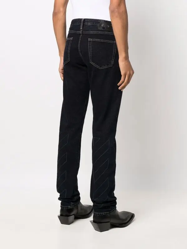 Off-White Diagonals Slim-fit Jeans