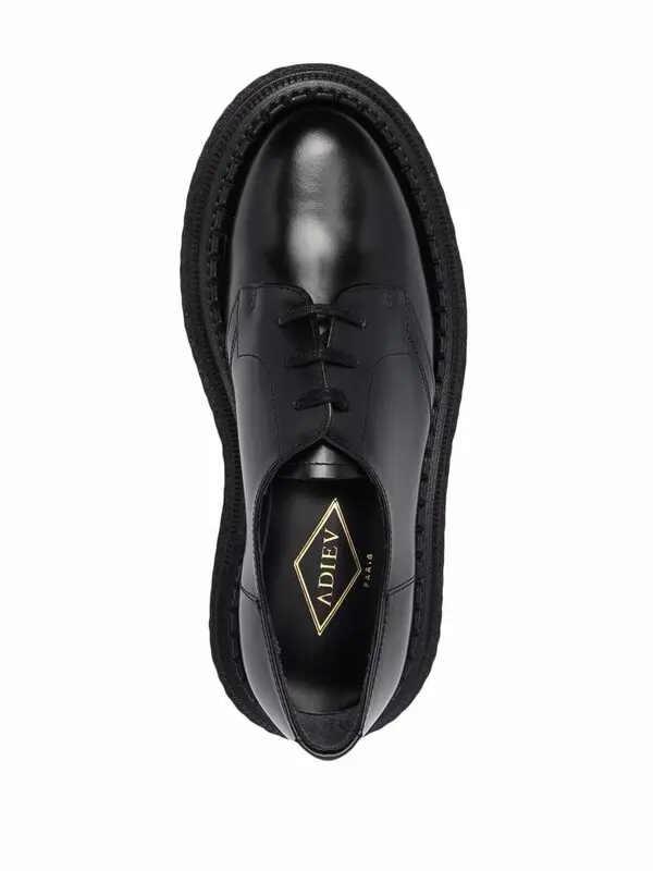 ADIEU PARIS Type 135 Leather Derby Shoes