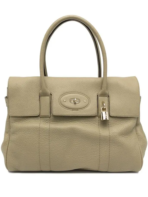 Mulberry Bayswater Heavy Grain Padlock Bag