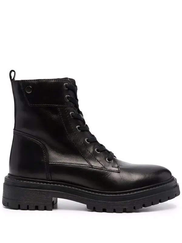 Geox Leather Lace-up Boots