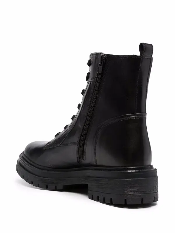 Geox Leather Lace-up Boots
