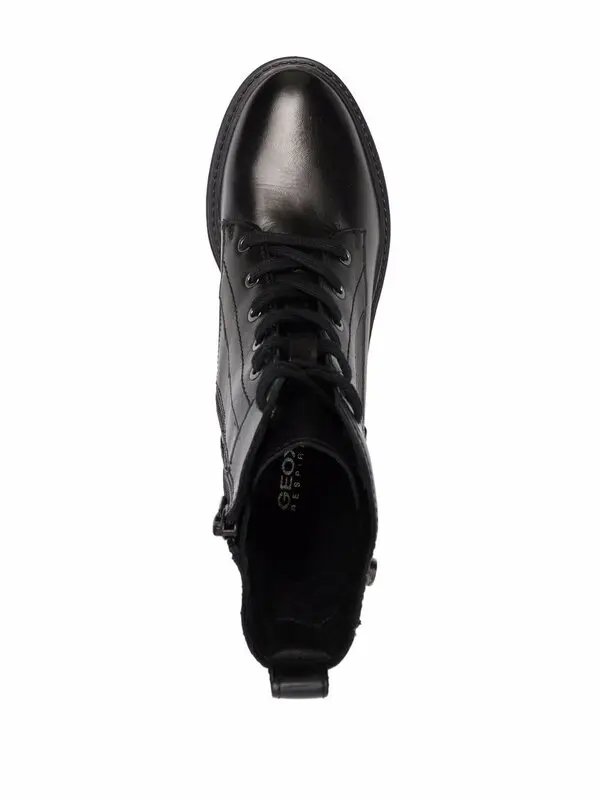 Geox Leather Lace-up Boots