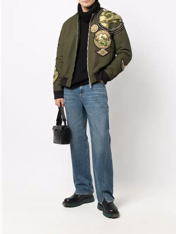Balmain Multi-badge Pilot Jacket