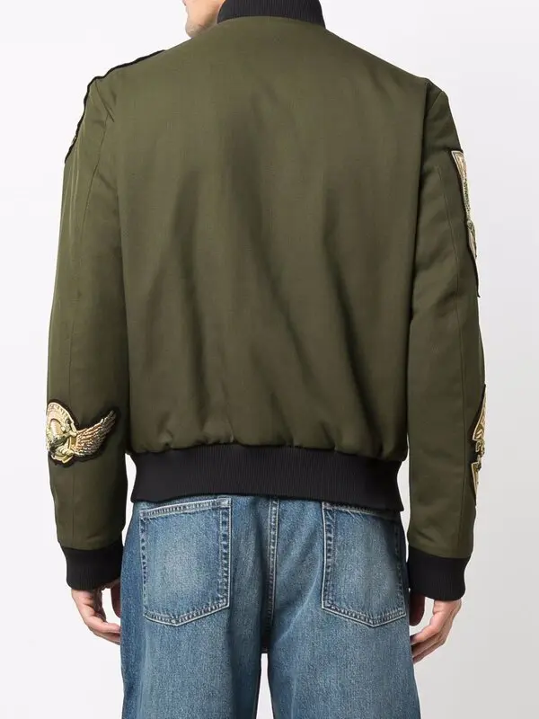 Balmain Multi-badge Pilot Jacket