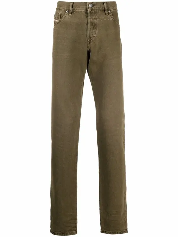 DIESEL® D-kras Slim-fit Jeans - Green