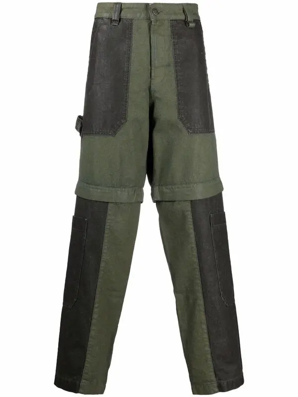 DIESEL® D-multy Straight Leg Jeans - Green