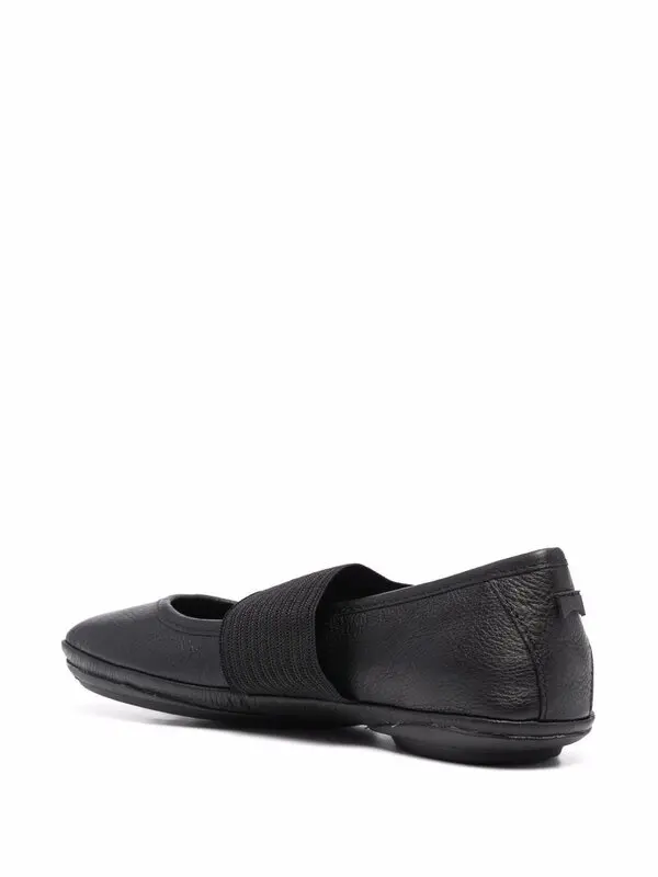 Camper Flat Ballerina Shoes - Black