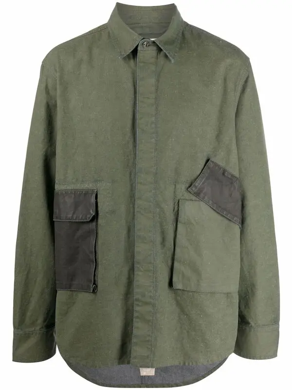DIESEL® Waxed Canvas Overshirt